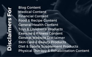 Disclaimer Templates | Legal123.com.au