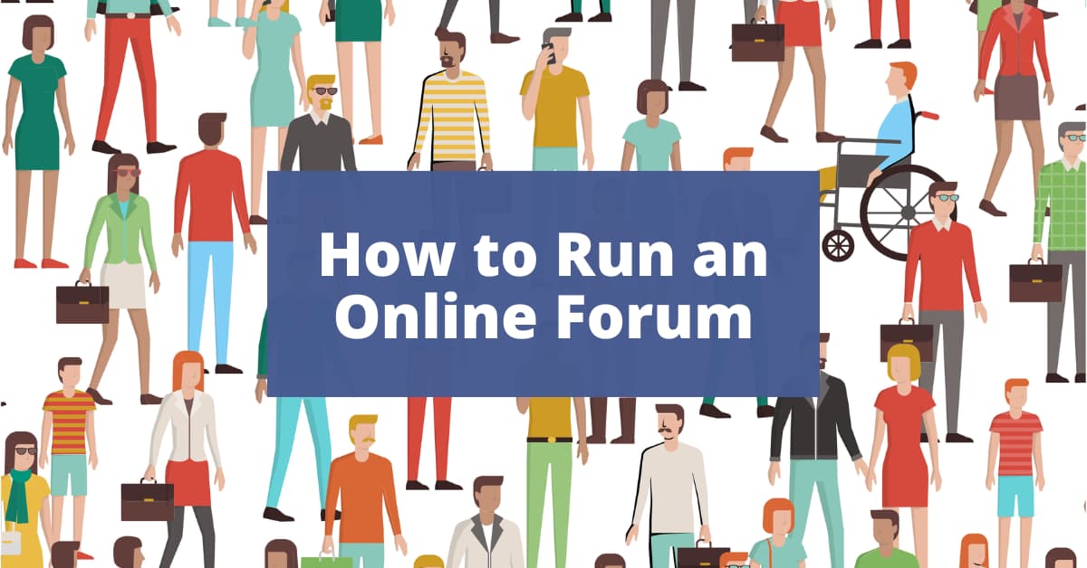 How to Run an Online Forum in Australia | Legal123.com.au