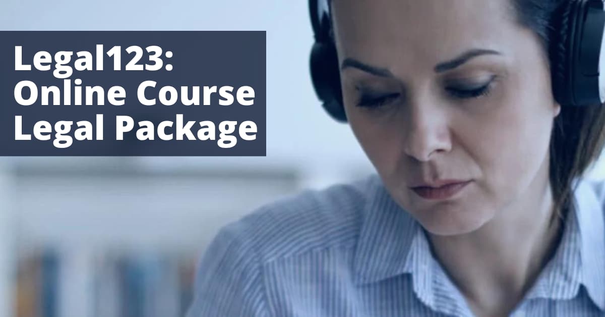 Online Course Legal Package | Legal123.com.au